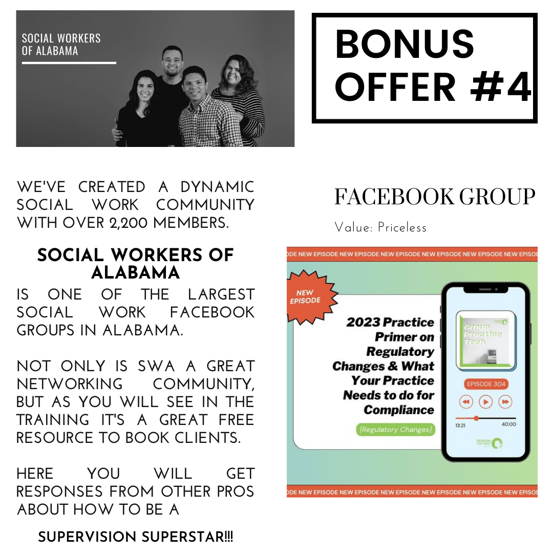 Social Work Supervisor Training for Alabama Social Workers
