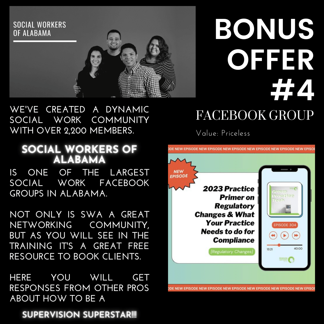Social Work Supervisor Training for Alabama Social Workers